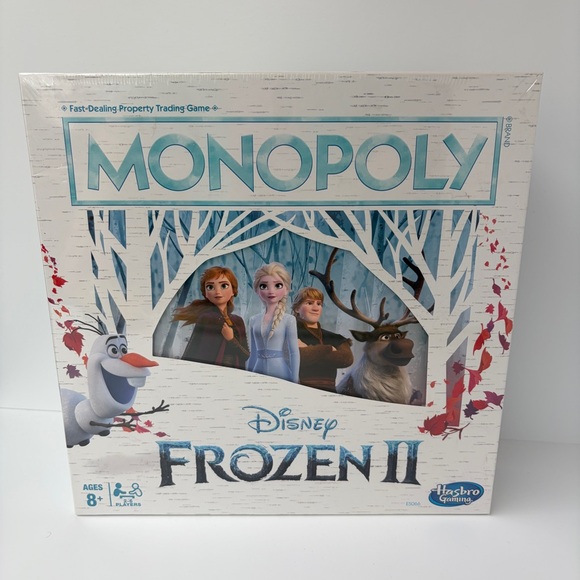 Hasbro | Toys | Nwt Disney Frozen Ii Monopoly Game Kids Board Games ...